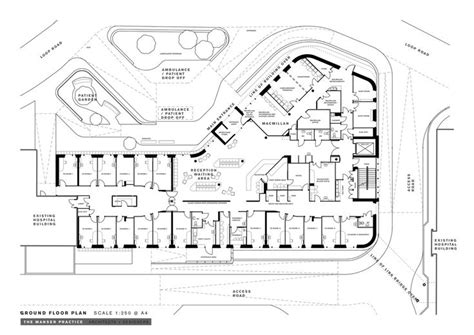 Gallery Of NGS Macmillan Unit The Manser Practice 11 Hospital Floor Plan Hospital Plans