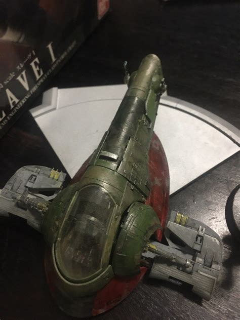 Bandai Star Wars Slave 1 With Boba Fett Hobbies And Toys Toys And Games On Carousell