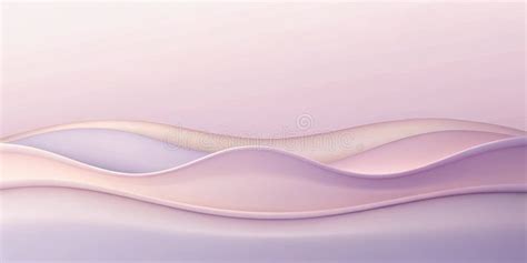 Abstract Pastel Wave Background Design Featuring Soft Curves And Subtle Color Gradations