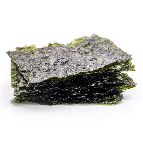 Organic Roasted Seaweed Snack Sea Salt 5g X 6 Pack