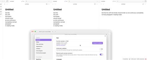 Strict Line Breaks Broken Since 1 9 3 Help Obsidian Forum