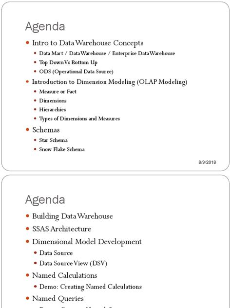 Ssas Introduction Pdf Data Warehouse Microsoft Sql Server