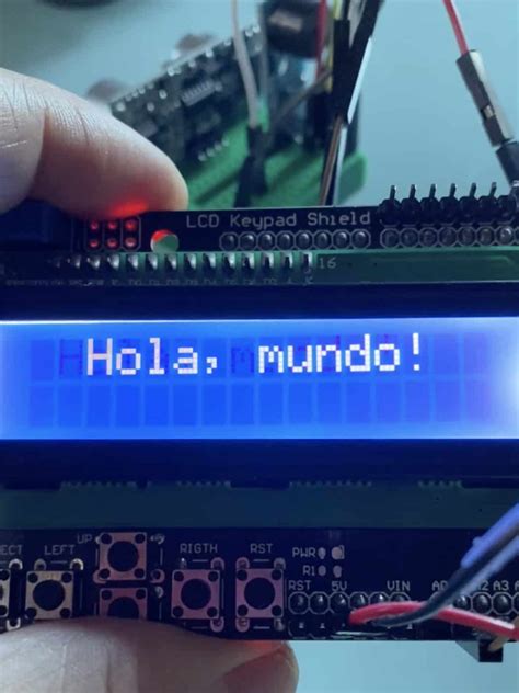 Shield Keypad Para Arduino Tecnosalva