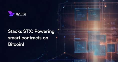Rapid Innovation On Linkedin Blockchain Stacksstx Smartcontracts Bitcoinintegration Defi