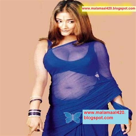 Kiran Rathod Busty Boobs In Blue Blouse And Bra Hot Pictures And Hot Images