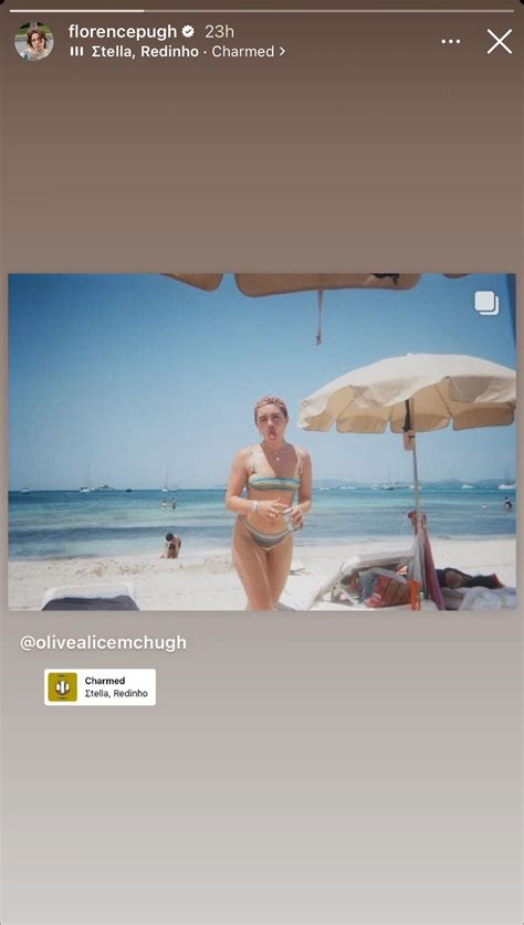 Florence Pugh Is Finally Done With Awards Season And She Celebrated By Busting Out A Bikini And