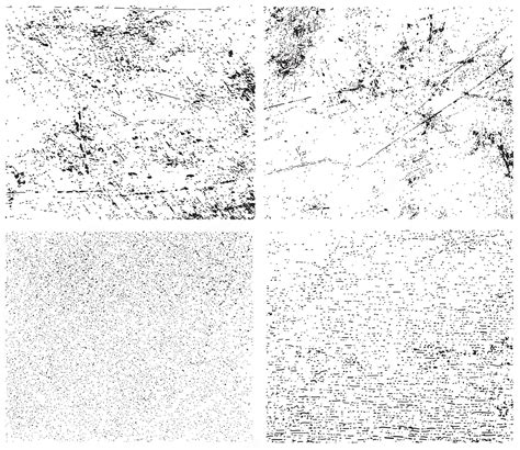 Premium Vector Set Of Grunge Overlay Textures