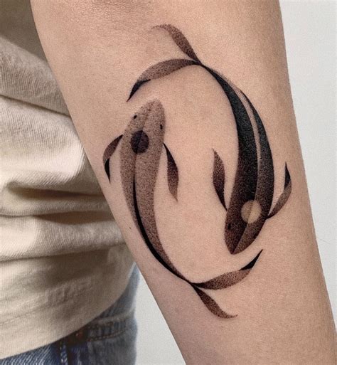 Grainy Texture Style Tattoos By Velco Design Swan