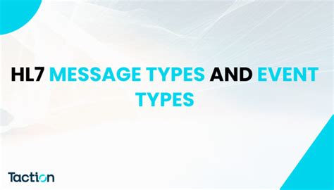 HL ADT Message And Event Types Guide