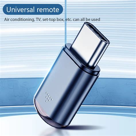 Lnjlan Mini Usb Type C Smart Ir Remote Control Adapter For Smartphone