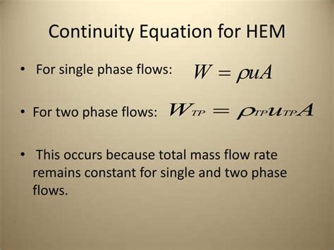 5 Homogeneous Equilibrium Model Pptx Physics Science