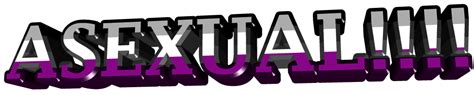 Animated Text On Tumblr Image Tagged With ASEXUAL Gif Animatedtext