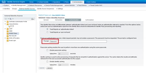 Ise 2 7 Configurable Password Prompt In Radius Token Servers Does Not Work Cisco Community