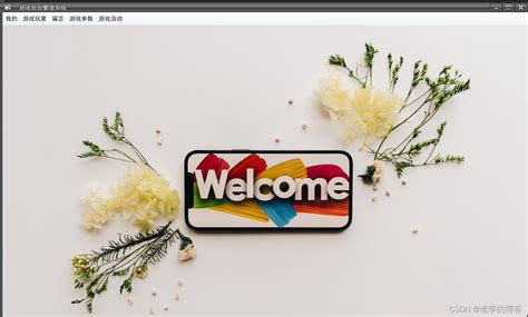 Javaswing C 游戏后台管理系统java控后台控制游戏窗口 Csdn博客