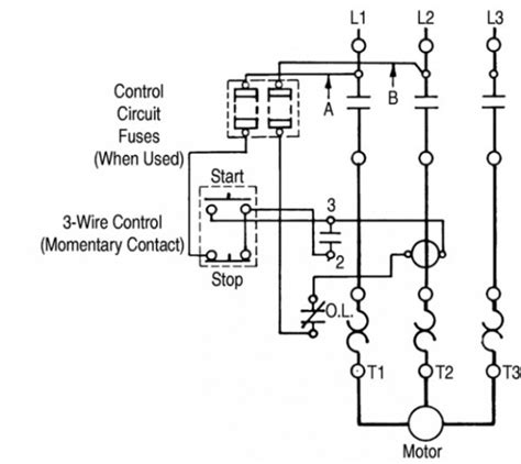 Manual Motor Starter Switch Wiring Diagram