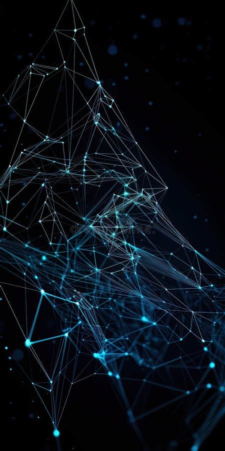 Abstract Digital Network Connection Background Big Data Background Technology Wallpaper