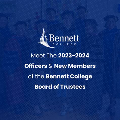 Bennett College Announces The 2023 2024 Officers And New Members Of The
