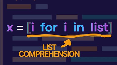 Master Python List Comprehensions Beginner Tutorial Youtube