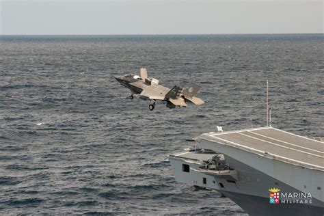 Italian Aircraft Carrier Cavour Is Back Home Qualified For F 35b