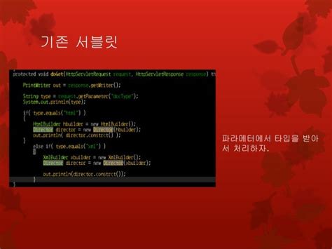 Servlet Design Pattern