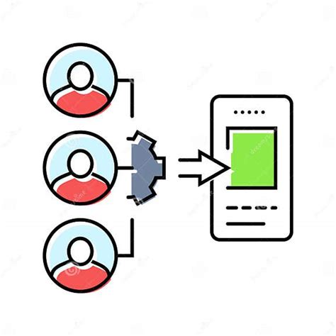 Guerrilla Testing Ux Ui Design Color Icon Vector Illustration Stock Illustration Illustration