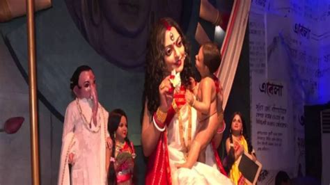 This Durga Idol Depicts Lives Of Sex Workers In Kolkata Organisers