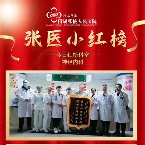 【今日红榜】张医小红榜第112期 附属 张掖 河西