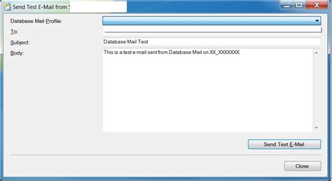 Sql Server Database Mail Profile Empty For User Stack Overflow