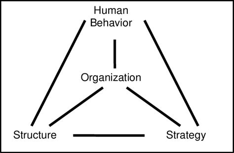 Alignment Of Strategy Structure And Human Behavior Source Mills Download Scientific Diagram