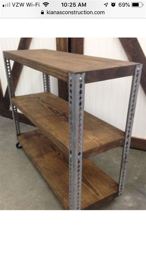Angle Iron Shelving For Stylish And Functional Home Decor