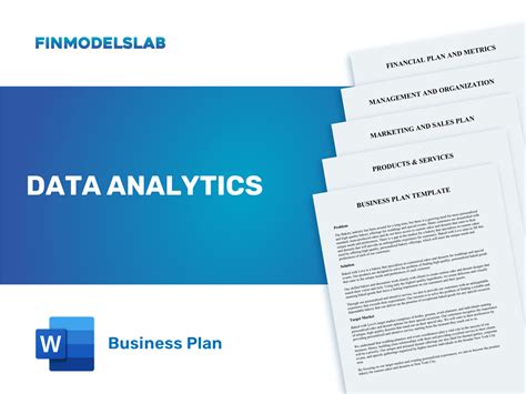 Data Analytics Business Plan Template And Example Updated 2025
