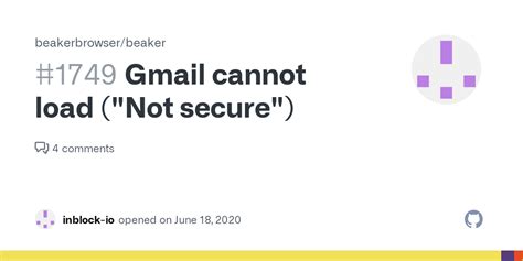 Gmail Cannot Load Not Secure · Issue 1749 · Beakerbrowserbeaker