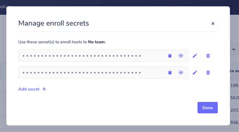 Manage Enroll Secret Modal Is Hiding Delete Icon · Issue 8560 · Fleetdmfleet · Github