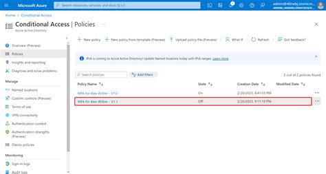 Duplicate Azure Active Directory Conditional Access Policies