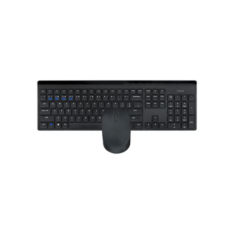 Rapoo 8110m Multi Mode Wireless Keyboard And Mouse Combo Black Full Size Sukumart Online