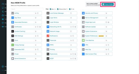 How To Configure And Deploy A Custom Mdm Profile Addigy