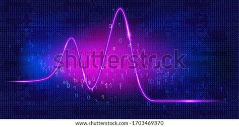 Graph Schedule Tracking Processor Status Disk Stock Vector Royalty