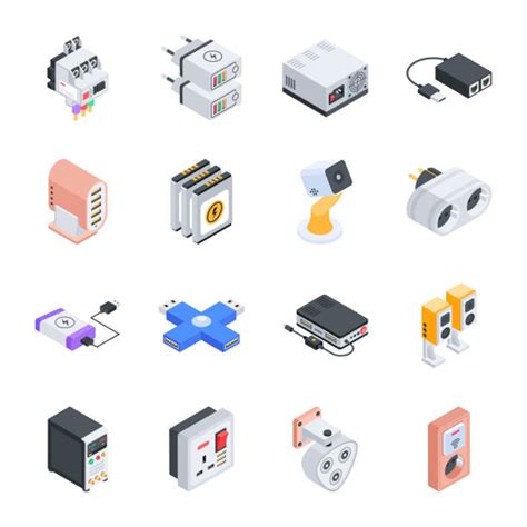 40 Isometric Switch Board Stock Illustrations Royalty Free Vector
