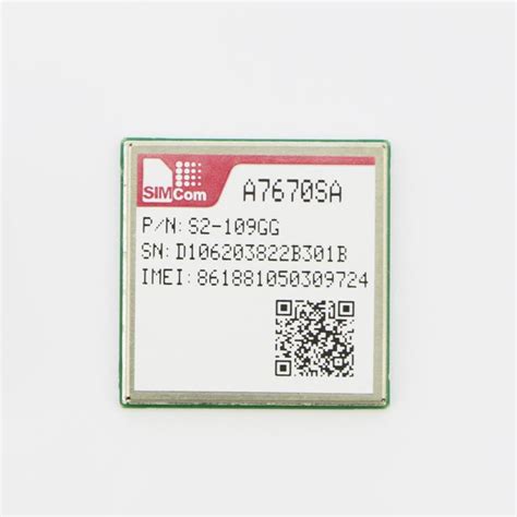 SIMCOM LTE CAT 1 Module A7670SA A7670E A7670C China Manufacturer Network Communications