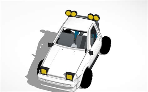 3d Design Toyota Ae86 Baja Sprinter Tinkercad