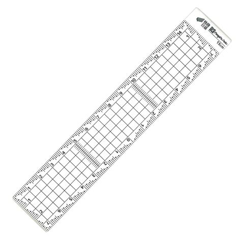 【楽天市場】新潟精機niigataseiki Sk 日本製 アクリル方眼定規 快段目盛 15cm Ags 15kd：urc