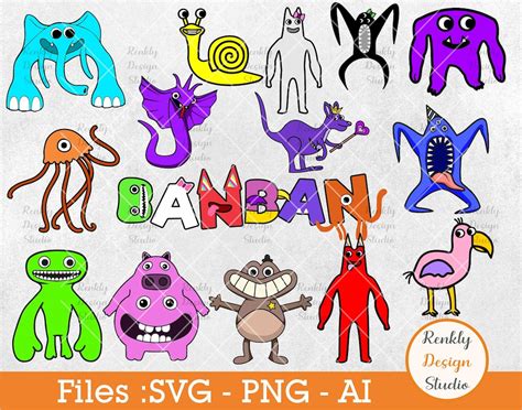 Garten Of Banban Svg Garten Of Banban Png Sublimation Transfer Digital Download Vector