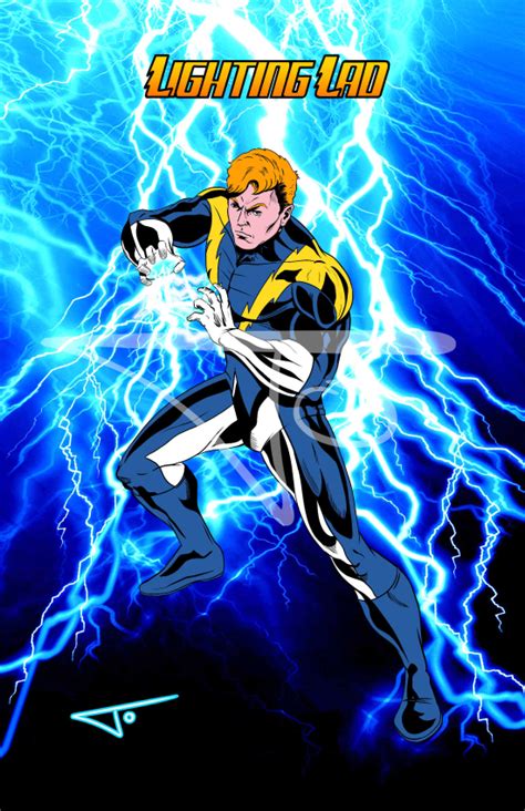 197 Lightning Lad By Bielero On Deviantart
