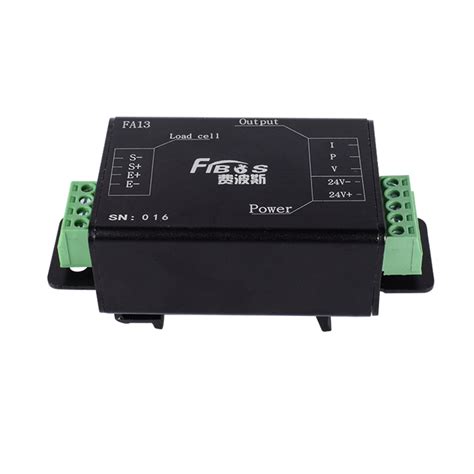 Fibos Load Cell 4 20ma Rs485 Modbus Rtu Amplifier For Weighing