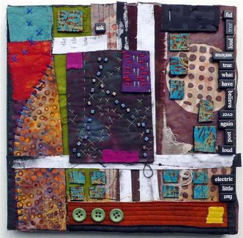 279 Best Images About Mixed Media Fabric Art On Pinterest
