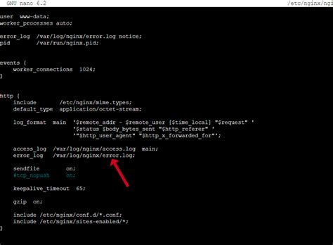 Webdock Part A Step By Step Guide To Configure Nginx Logs