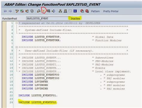 Table Events Sapcodes Table Events Sapcodes