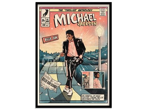 Michael Jackson Billie Jean Poster