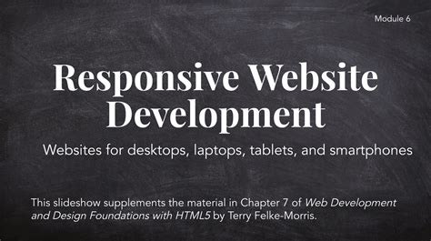 Module 6 Responsive Website Development Web Dev Students