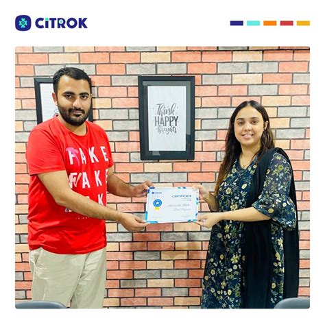 Citrok On Linkedin Citrok Bestperformerofthemonth Recognition